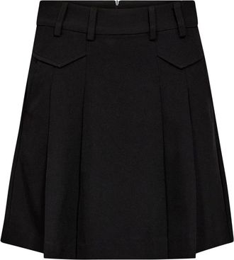 Co'Couture Femme, Jupes, Noir, Taille: 38 FR LunaCC Pocket Pleat Mini Skirt