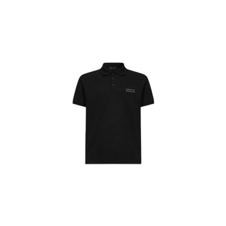 Moncler Homme, Tops, Noir, Taille: L Polos