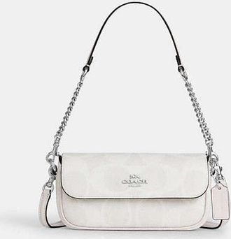 Coach Hailey Tasche mit Umschlag aus Signature-Canvas