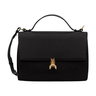 Patrizia Pepe Femme, Sacs, Noir, Taille: ONE Size Fly Top Handle