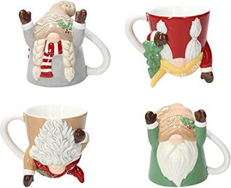 Tognana Up & Down Gnome Becher, 300 cm, 4 Stück