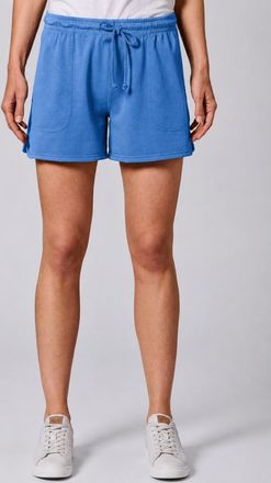 Hempage Hempage Damen vegan Shorts Piqu&eacute; Jersey Ozeanblau