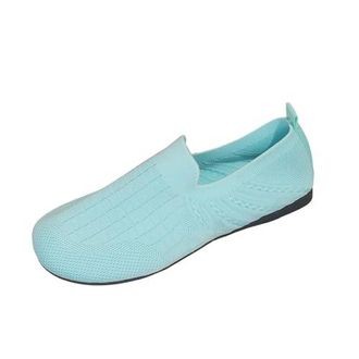 Generic Chaussures de marche &agrave; enfiler pour femme - Coupe large - En maille - Bout rond - L&eacute;g&egrave;res - Respirantes - Classiques - Confortables - Style d&eacute;contract