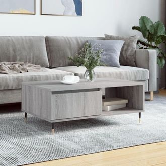 vidaXL Couchtisch Grau Sonoma 90x60x35 cm Holzwerkstoff Vidaxl