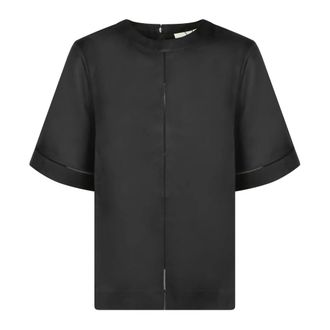 Loulou Studio Damen, Blusen & Hemden, Schwarzk, SGr&ouml;&szlig;e