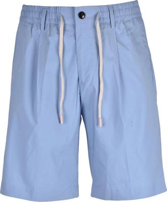 Daniele Alessandrini Homme, Shorts, Bleu, Taille: 2XS Shorts d&eacute;contract&eacute;s