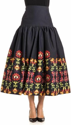 Stella Jean Langer Rock - Blau