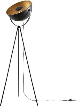 Lindby Lampadaire Trepied Meline en m&eacute;tal pour salon & salle &agrave; manger