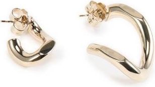 Justine Clenquet Boucles doreilles torsad&eacute;es Yara en laiton