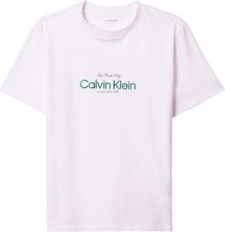 Calvin Klein T-shirt brod&eacute; &agrave; col rond en coton