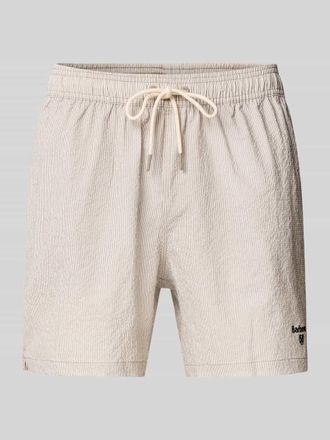Barbour Shorts mit elastischem Bund und Eingrifftaschen