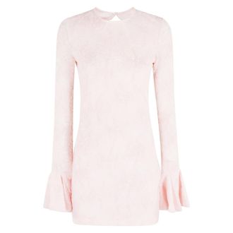 Rotate Mesh Frill Mini Dress - - Dresses - Damen - Rosa - 3XS
