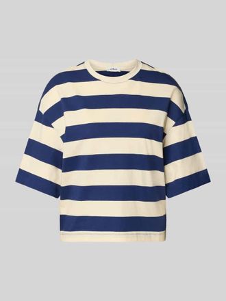 s.Oliver Red Label Oversized T-Shirt aus reiner Baumwolle