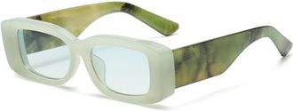 Generic Lunettes De Soleil Carr&eacute;es For Homme, Id&eacute;ales For Les Activit&eacute;s Plein Air, Vacances, Le Sport Et La Conduite(Green)