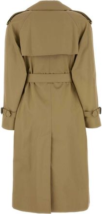 Burberry Beige Exterior: Cotton Trench Coat