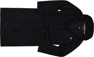 HUGO BOSS Herren Hausmantel schwarz