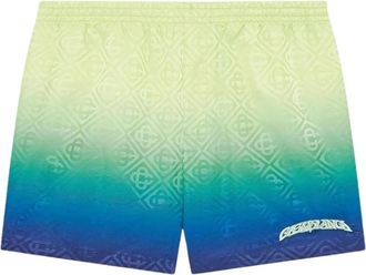 Casablanca Homme, Maillots de bain, Vert, Taille: S Monogram Swim