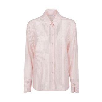 Patrizia Pepe Femme, Blouses et Chemises, Rose, Taille: 42 FR Essential Shirt