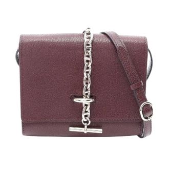 Herm&egrave;s Pre-owned Chaine dAncre To Go Compact Chevre Umh&auml;ngetasche - - Pre-owned - Damen - Rot - ONE SIZE