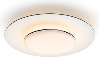 Philips LED SceneSwitch Garnet Deckenleuchte (30 W), LED Leuchte mit drei Dimmstufen und warmwei&szlig;em Licht, LED Beleuchtung mit EyeComfort, schwarz