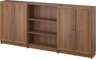 IKEA BILLY / OXBERG Regalkomb. mit T&uuml;ren