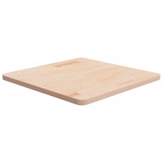 vidaXL Dessus de table carré 60x60x2,5 cm Bois chêne massif non traité