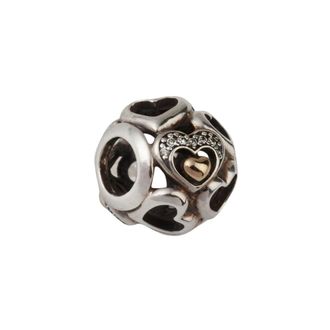 Pandora Herz der Romantik Charm - - Accessories - Damen - Grau - ONE SIZE