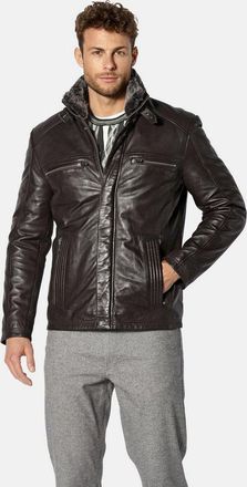 Babista Lederjacke ZUTASSI mit Fellkragen