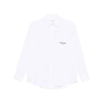 Sporty & Rich Shirt - - Blouses & Shirts - Damen - Wei&szlig; - M