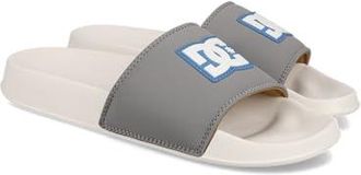 DC Dc Shoes Mens Dc Slide Se Sandal, Off White Placid Blue, 42 2/3 EU