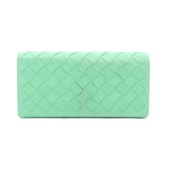 Bottega Veneta Portefeuille en cuir Pre-owned - Femme - Pre-owned - Vert - Taille: ONE Size