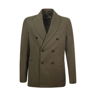 Circolo 1901 Milit&auml;rjacke - - Jackets - Herren - Gr&uuml;n - L