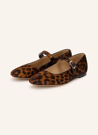 Le Monde Beryl Le Monde B&eacute;ryl Mary-Jane-Ballerinas braun