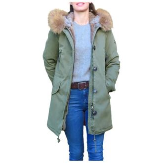 BLONDE No.8 Parka Aspen 515 - - Coats - Damen - Gr&uuml;n - L