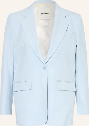 Sandro Sandro Longblazer Mit Pailletten blau