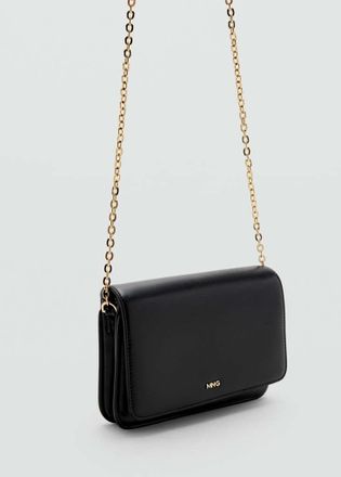 Mango Kleine Umh&auml;ngetasche schwarz - Damen - Einheitsgr&ouml;&szlig;e - MANGO