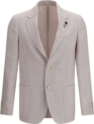 Lardini Homme, Vestes, Rose, Taille: M Blazer en laine polaire