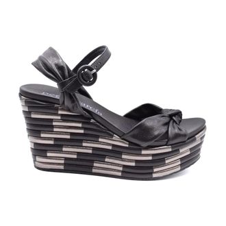 Pedro Garcia Keilsandalen f&uuml;r moderne Frauen - - Shoes - Damen - Schwarzk - 36 1/2 EU