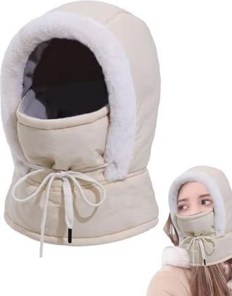 Generico Cagoule dhiver pour le cou | Tour de cou dhiver pour femme, protecteur thermique pour le visage - convient aux femmes et aux hommes pour le cyclisme, 