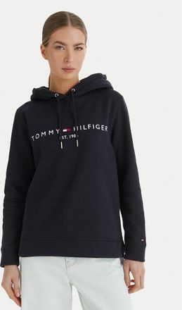 Tommy Hilfiger Sweatshirt Heritage WW0WW31998 Dunkelblau Regular Fit