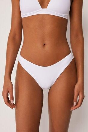 Calzedonia Brazilian-bikinihose Premium Fit Wei&szlig;