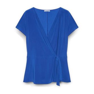 Fiorella Rubino Damen, Blusen & Hemden, Blau, XLGr&ouml;&szlig;e
