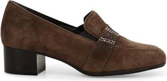Melluso Mocassin Femme en Daim Marron x5320z 40