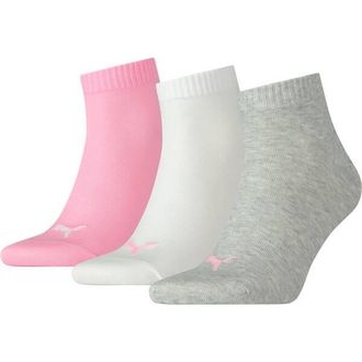 Puma Plain Quarter-Socken 3er-Pack
