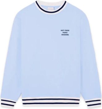 Dr&ocirc;le de Monsieur Homme, Sweatshirts et sweats &agrave; capuche, Bleu, Taille: S Accessories