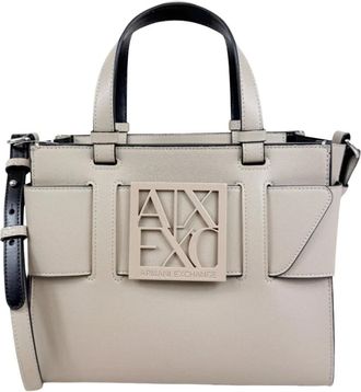 A|X Armani Exchange Femme, Sacs, Beige, Taille: ONE Size Susy Tote S