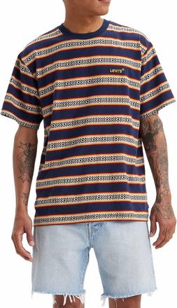 Levi's RED TAB Vintage Tee Multi-Color Herren, Otis Geo Stripe Nava, XS