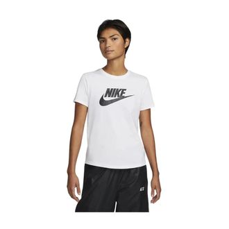 Nike Femme, Sport, Blanc, Taille: 38 FR T-shirt Sportswear Essentials