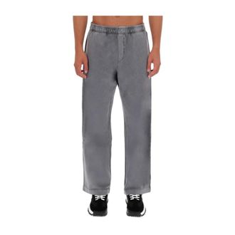 Versace Jeans Couture Baumwoll-Straight-Hosen - - Trousers - Herren - Grau - S