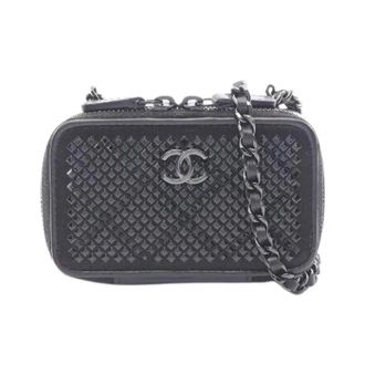 Chanel Pre-owned Matelasse Lammleder Mini Schultertasche - - Pre-owned - Damen - Schwarzk - ONE SIZE